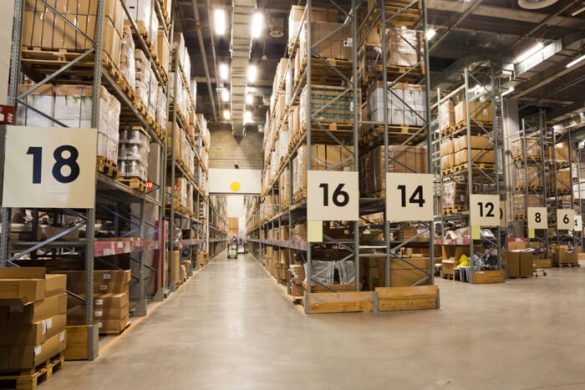 Warehouse Aisle Signs